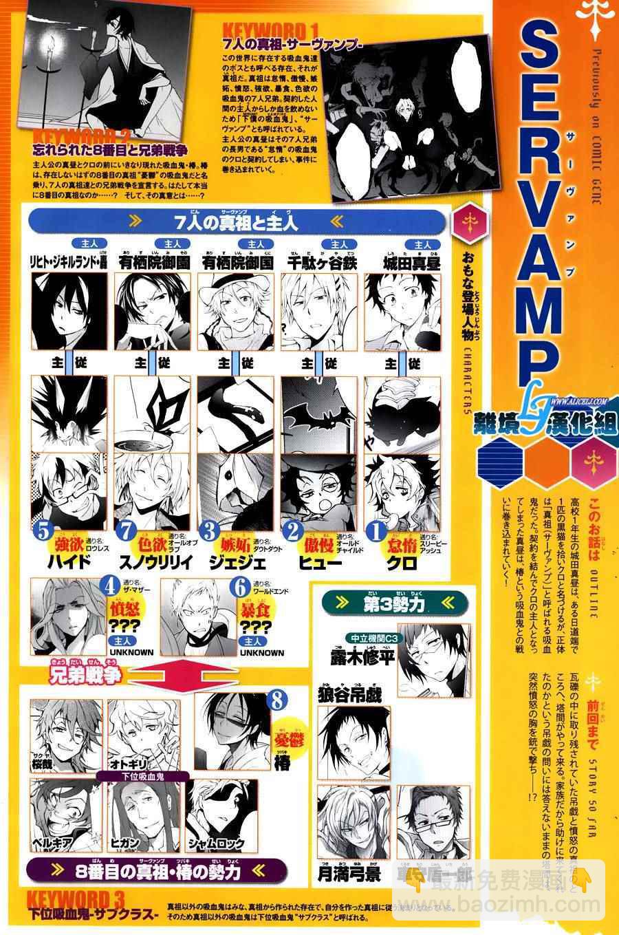 第61話 - SERVAMP－吸血鬼僕人－ - 包子漫畫